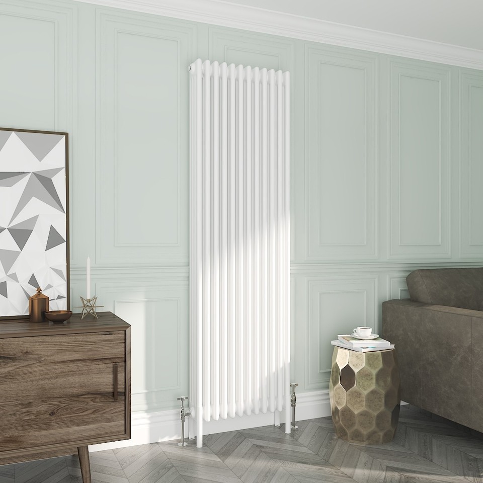 Traditional Column Cast Iron Style Horizontal Vertical Radiator Central ...