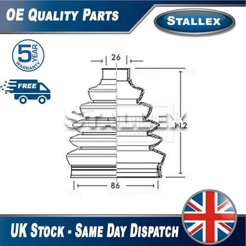 Fits A4 Q5 V70 S40 V40 Passat CV Joint Boot Set Front Rear Inner Outer ...