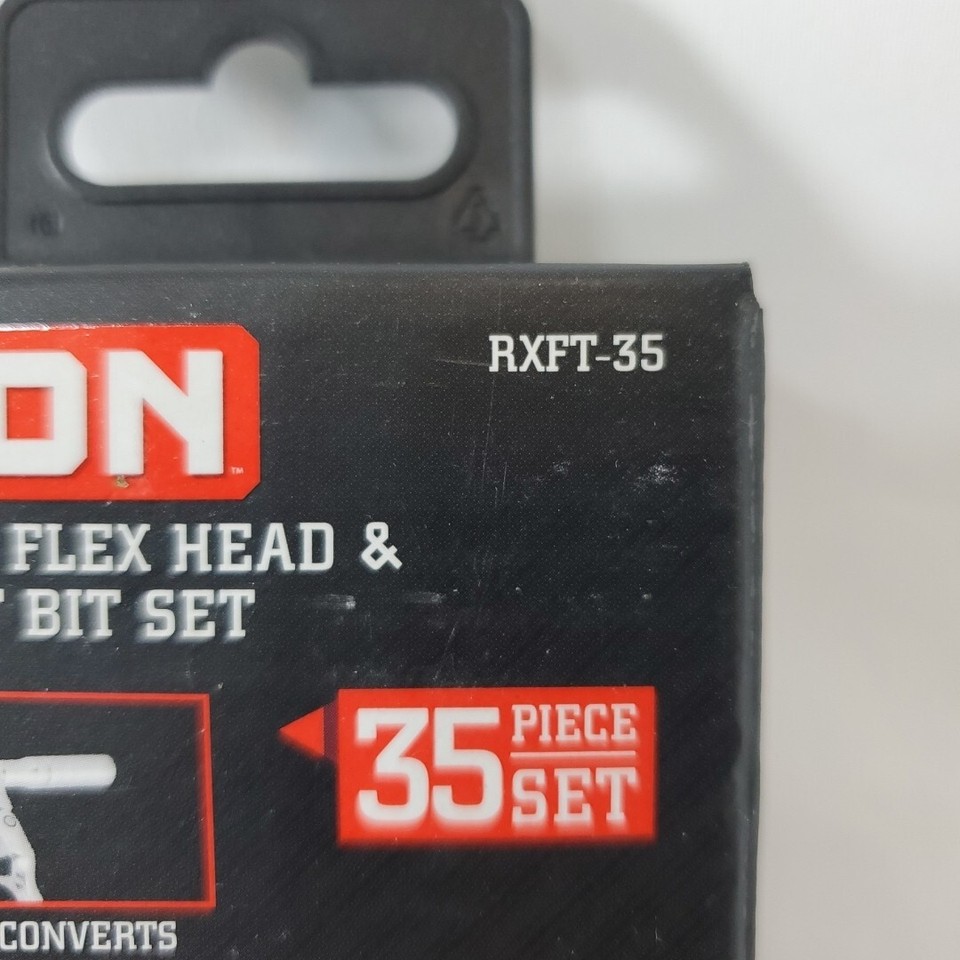 New ICON 35 Piece Locking Flex Head Ratchet & Bit Set Model RXFT-35 ...
