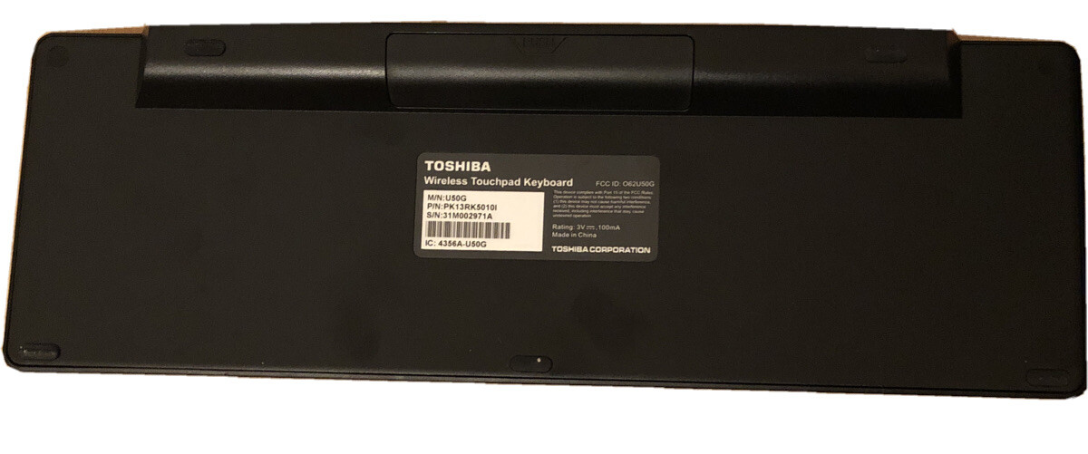 TOSHIBA ENGLISH NORWEGIAN SWEDISH FINNISH DUTCH WIRELESS WIFI Touchpad ...