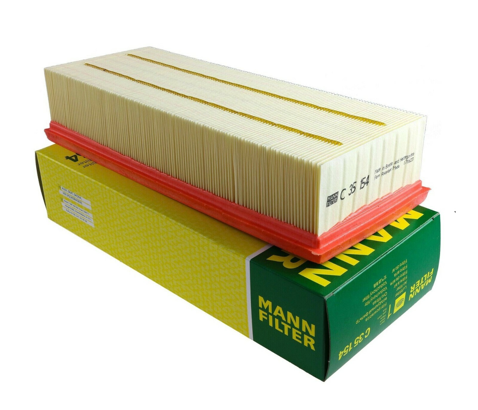 MANN Air Filter 1K0129620D For Audi A3 Q3 TT Quattro VW Beetle CC Eos ...