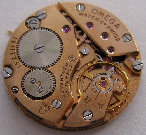 Omega 540 17 jewels watch movement & dial for parts | eBay