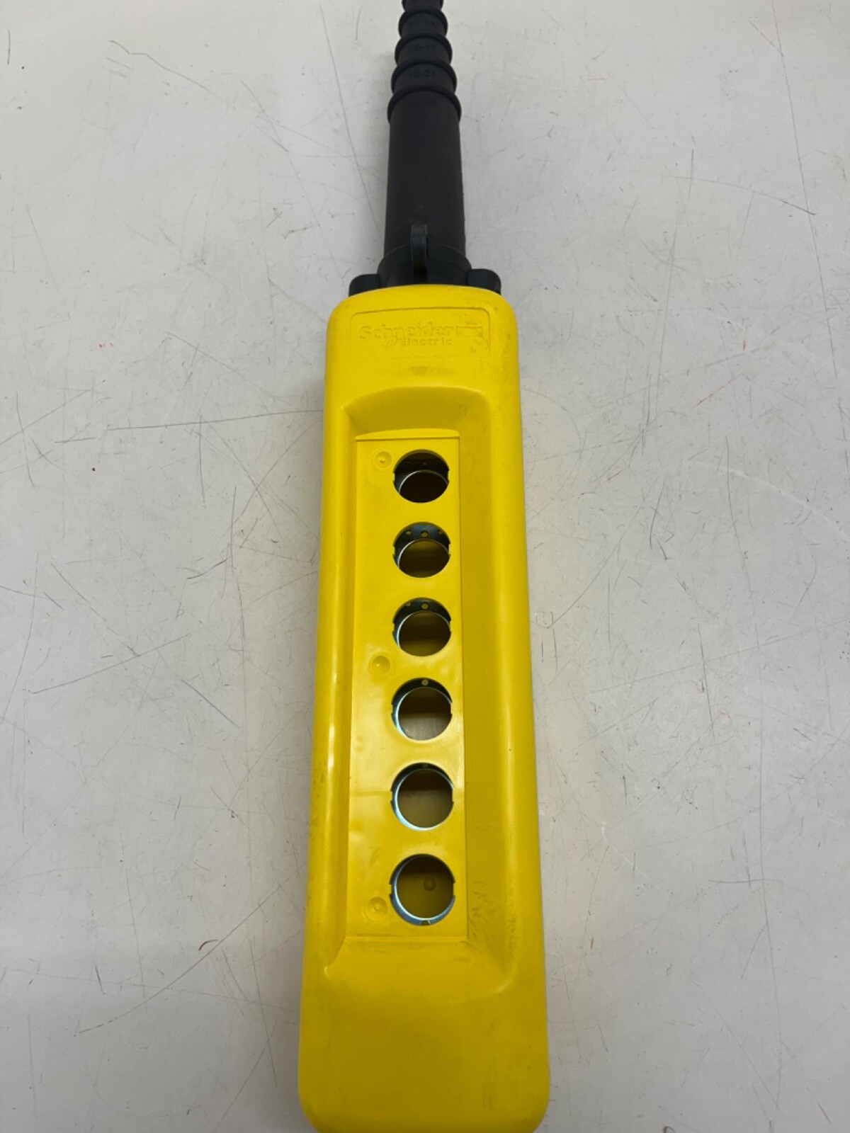 SCHNEIDER ELEC. Pendant Enclosure: 6 Holes, 0.31”to 1.02”,4X/4, Yellow ...
