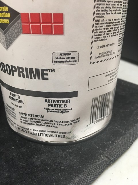 RUST-OLEUM 241200 TurboPrime Epoxy Primer Activator 1 qt. for sale ...