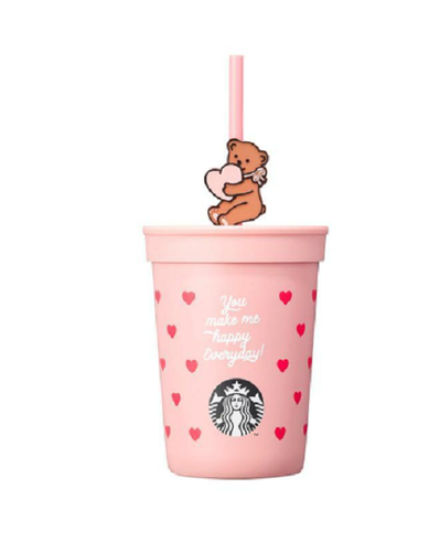 Starbucks Korea 2024 SS Be Mine Pink Hobby coldcup 355ml limited | eBay ...
