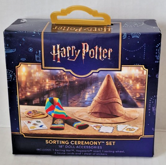 HARRY POTTER Hogwarts Sorting Ceremony Set Accessories for 18" Dolls | eBay