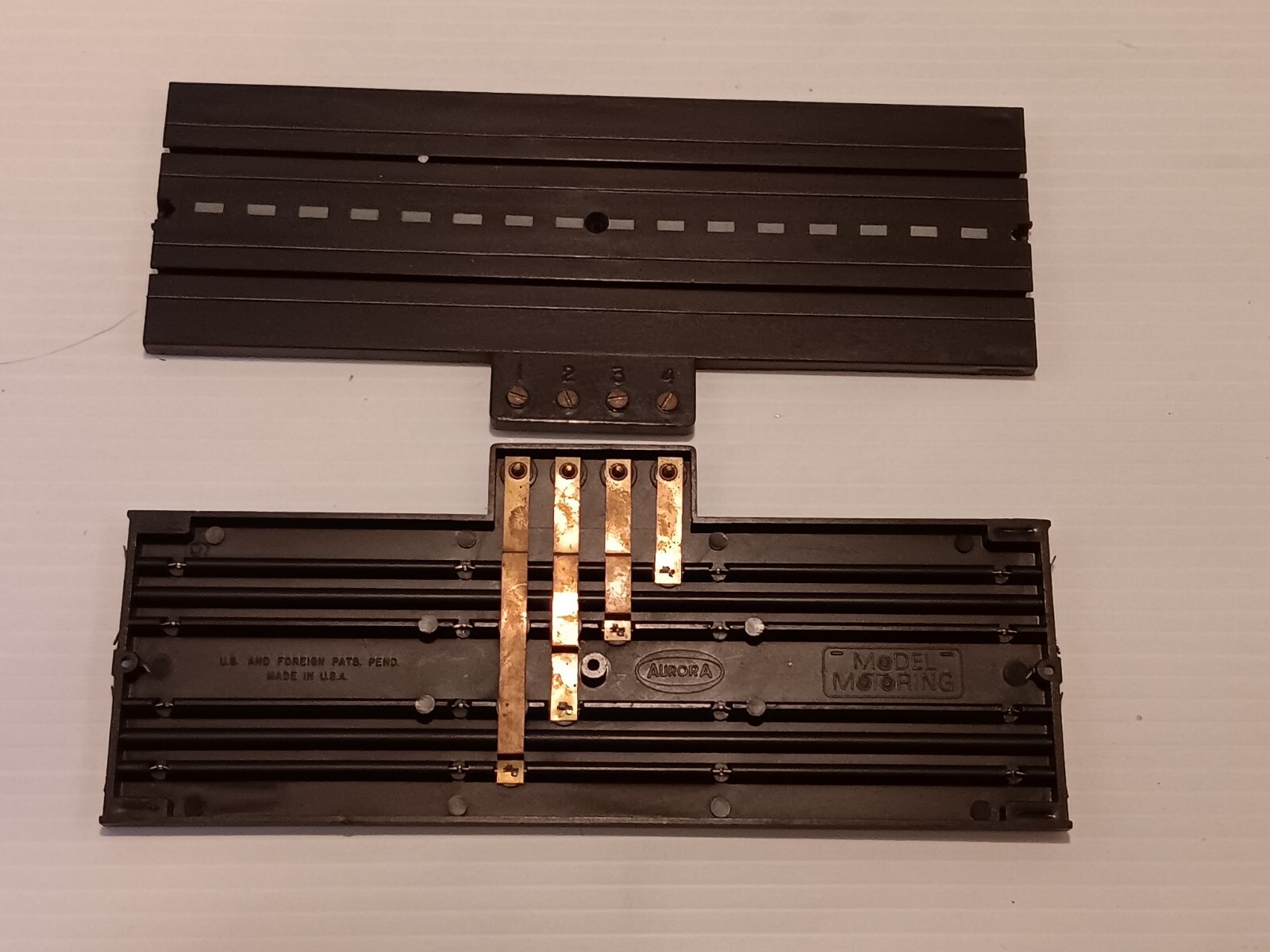 Aurora Model Motoring Terminal Track 9" #1520 Vintage 1960"s | eBay