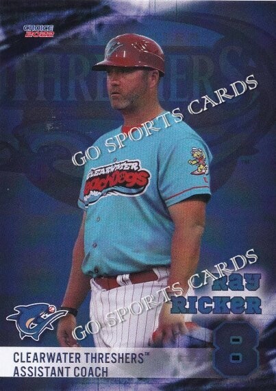 2022 Clearwater Threshers Ray Ricker Philadelphia Phillies CO | eBay