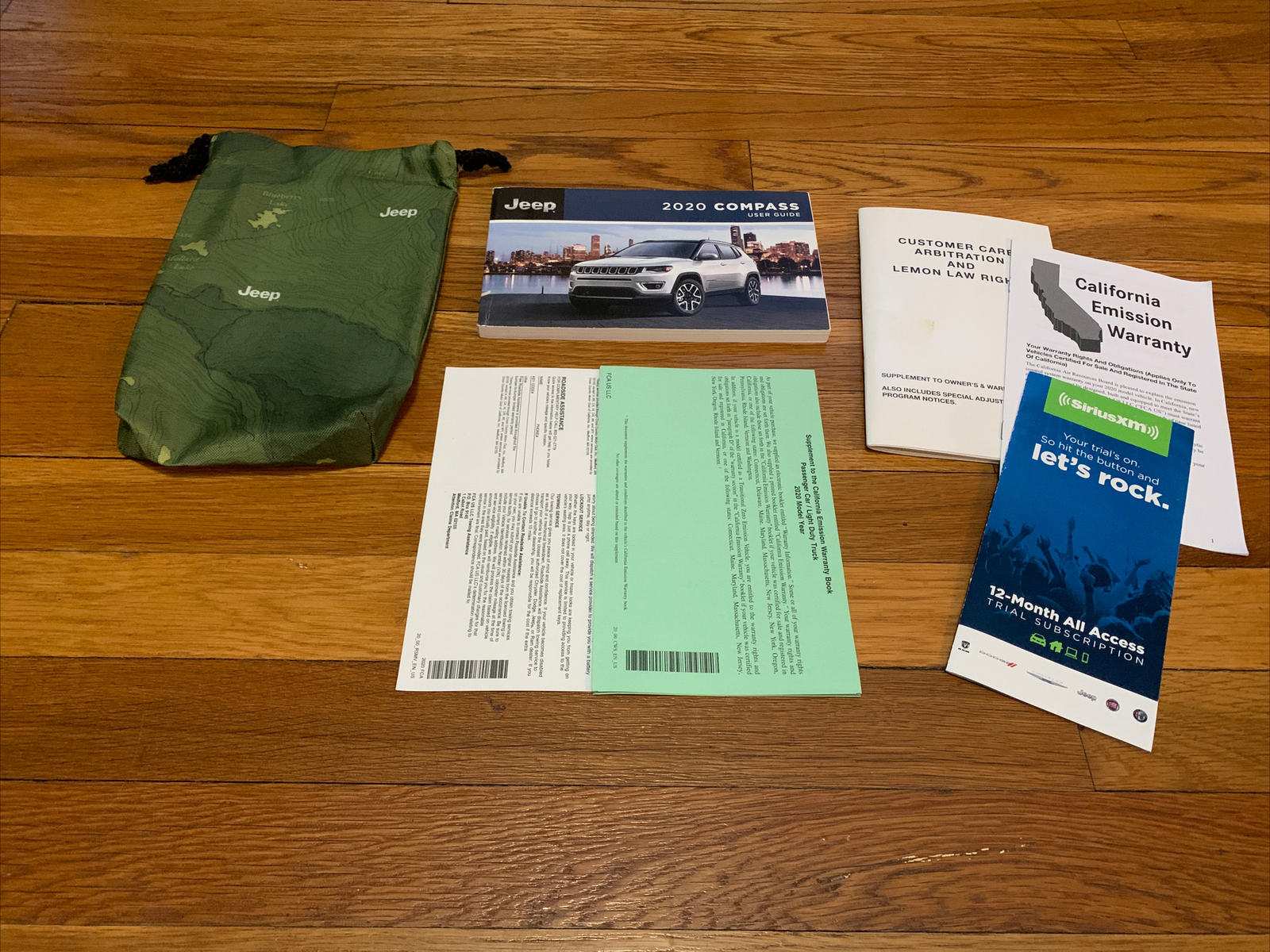 2020 Jeep Compass Owners Manual With Case OEM Free Shipping | eBay