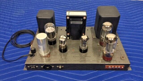 Heathkit W4-AM Tube Amplifier With Tubes, Works | eBay