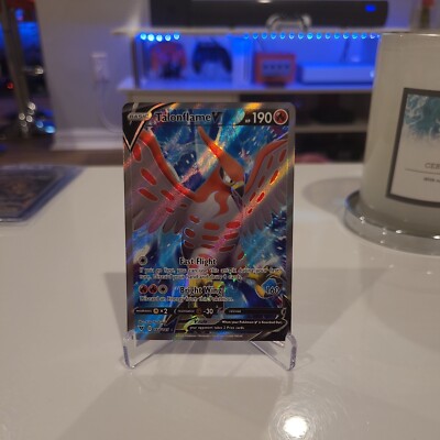 Pokémon TCG Talonflame V Vivid Voltage 168/185 Holo Full Art | eBay