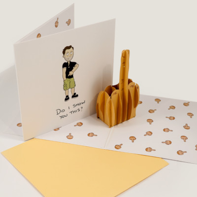 The "Did I Show You This" Pop-up 🖕 Card | Hilarious Pop-up Card ...