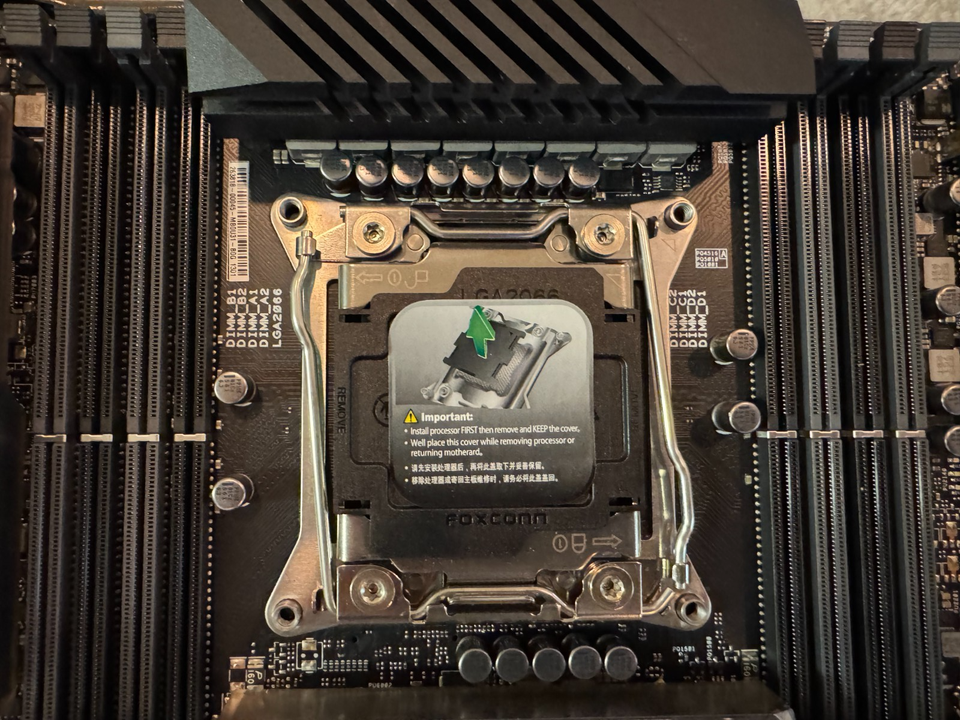 ASUS ROG Rampage VI Extreme – X299 LGA2066 – Open Box / New – Full Kit ...