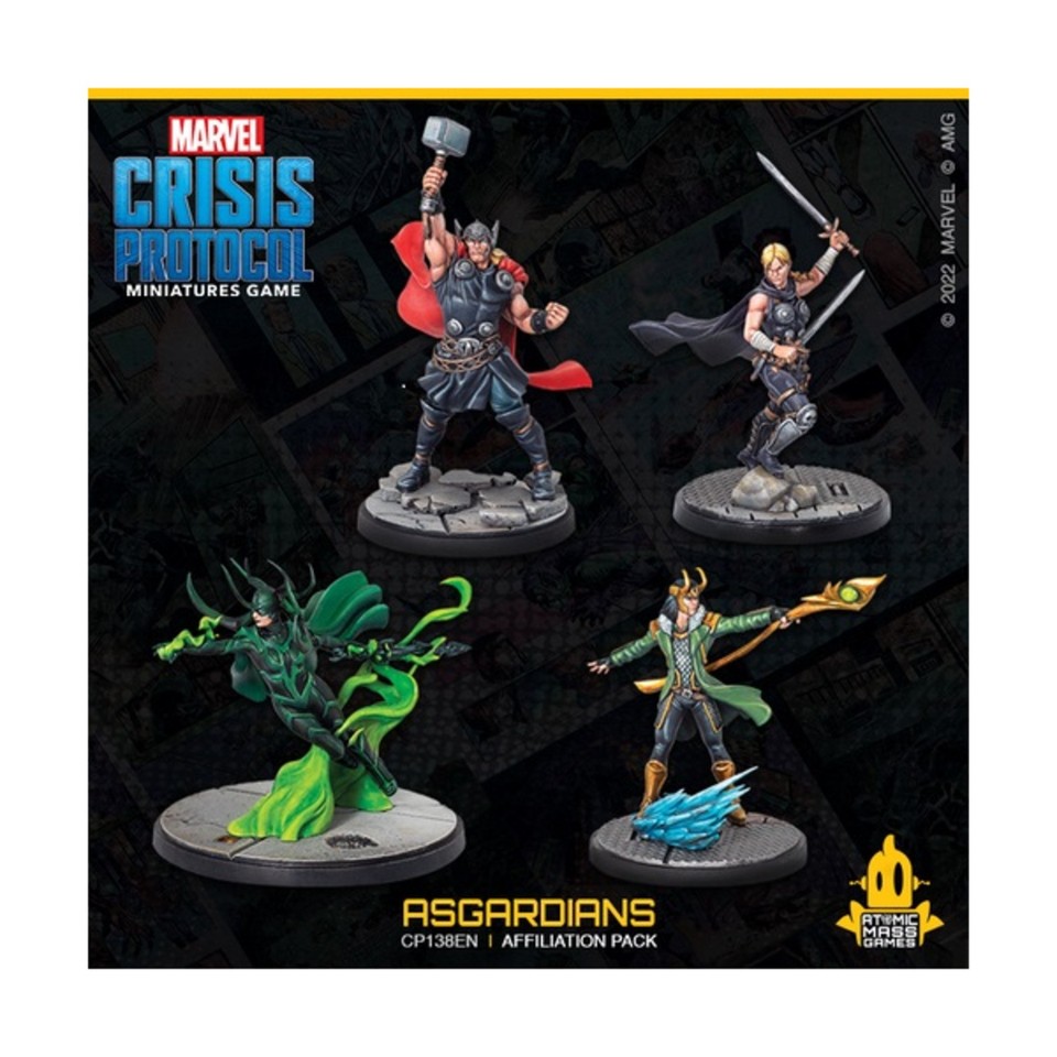 Atomic Mass Games Marvel Crisis Protocol Affiliation Pack - Asgardians VG/NM 841333116576| eBay