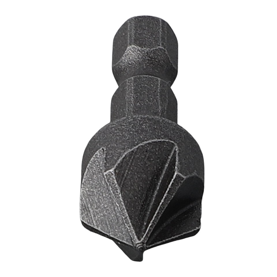Chamfering Tool Debur Gray 1/4" Hexagonal Shank 1pcs 45# Steel 90 ...