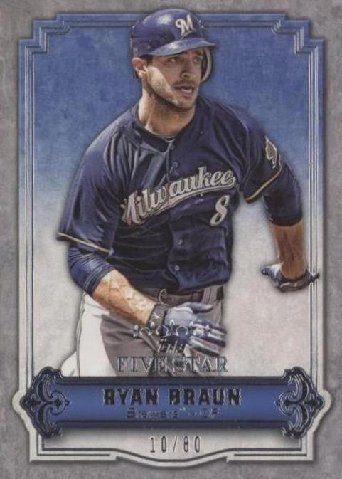 2012 Topps Five Star - Ryan Braun #10 /80 for sale online | eBay