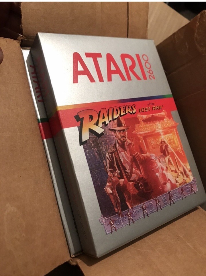 Raiders of the Lost Ark Atari 2600. Factory Box 6 Sealed Games. MINT ...