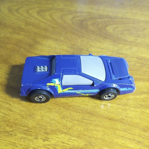 Hot Wheels Vintage Crack-Ups Smash Mobile 1985 Blue Hong Kong BW ...