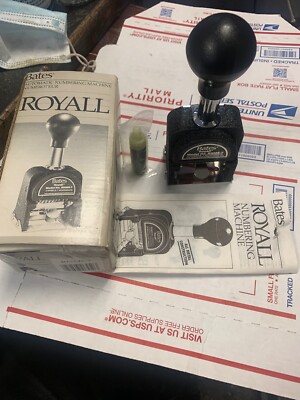 Stamps & Daters - Vintage Bates Numbering Machine