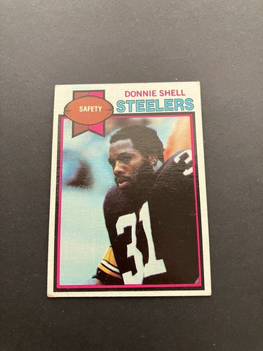 1979 Topps Donnie Shell Rookie RC #411 | Pittsburgh Steelers HOF | eBay