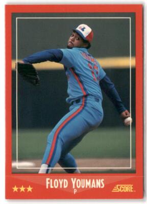 Floyd Youmans 1988 Score #327 - K7347 | eBay