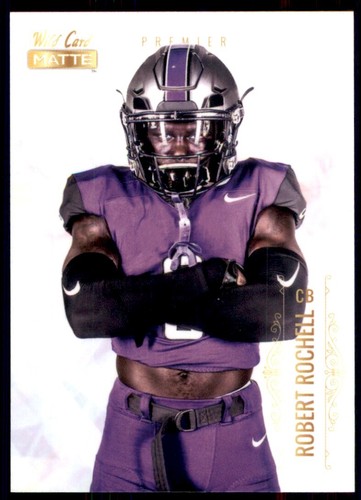 2021 Wild Card Matte White Robert Rochell Rookie #MBC-61 | eBay