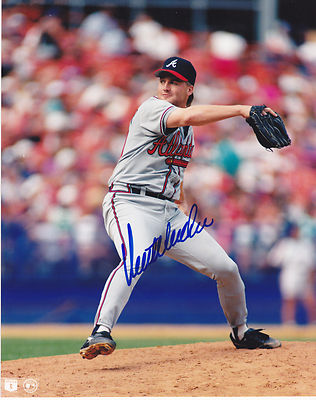 KENT MERCKER ATLANTA BRAVES ACTION SIGNED 8x10 | eBay