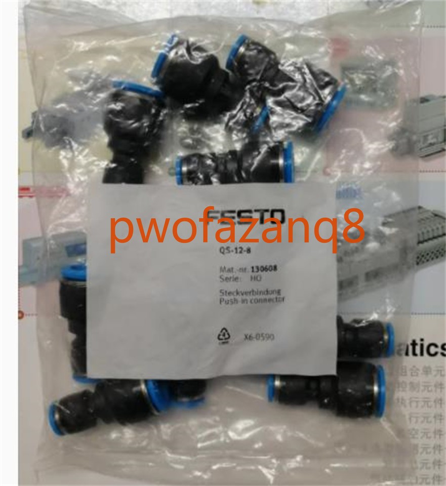 1 PCS NEW FESTO Stecker mit variablem Durchmesser QS-12-8 130608 | eBay