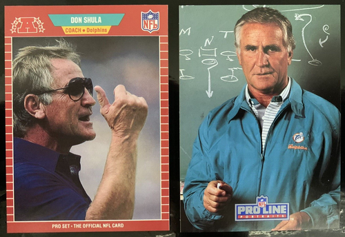 DON SHULA - 2 CARD LOT | eBay