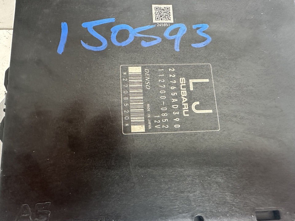 2012 Subaru Forester A/T Cali Emission Engine Computer Control Module ...