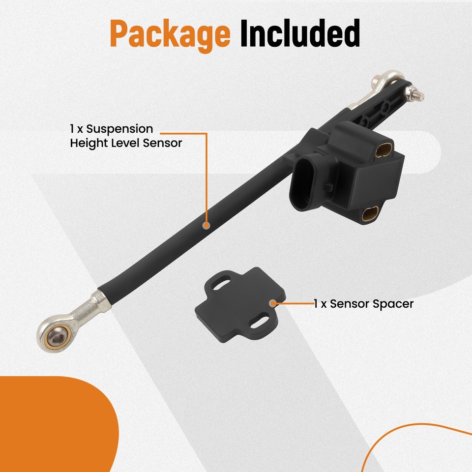 1x Suspension Height Level Sensor W/ E-level Arm For Accu Air AA-ROT ...