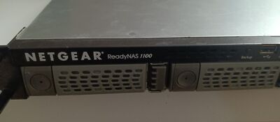 NETGEAR ReadyNAS 1100 Advanced Network Storage 4-Bay Server NO DRIVES ...