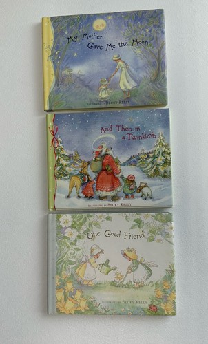 Three NEW Becky Kelly - Hardcover Books- Good Friend, In Twinkling ...