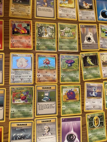 Pokemon Card Lot - Vintage Jungle Base Set Rares Foils Shadowless - CCG ...