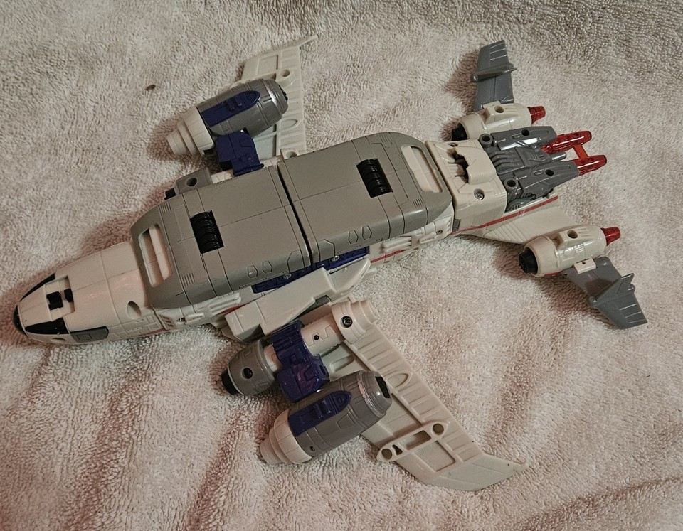 2007 Transformers Movie All Spark Power Ultra 9" Figure JETSTORM Cargo ...