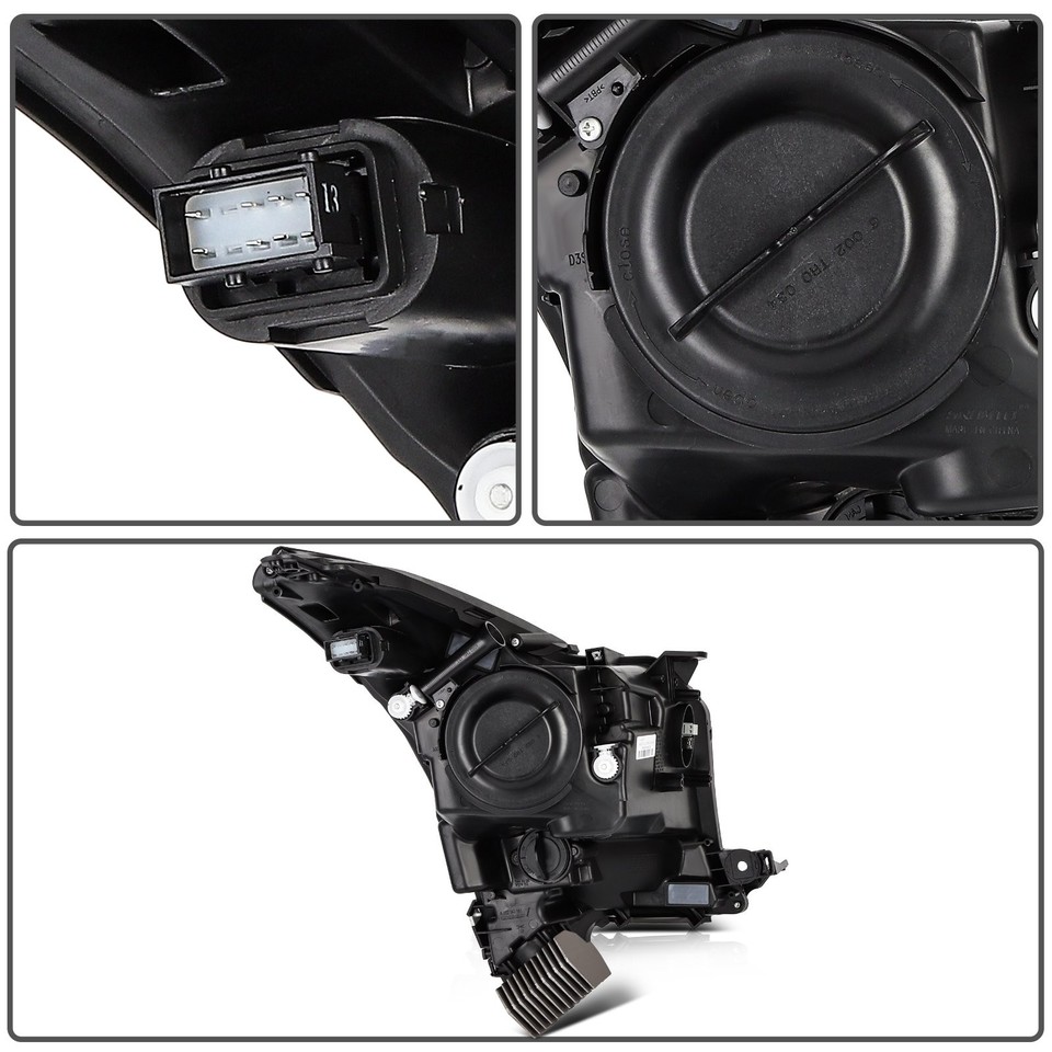 Headlight Assembly Set For Cadillac XTS 4-Door Sedan 2013-2017 Driver ...