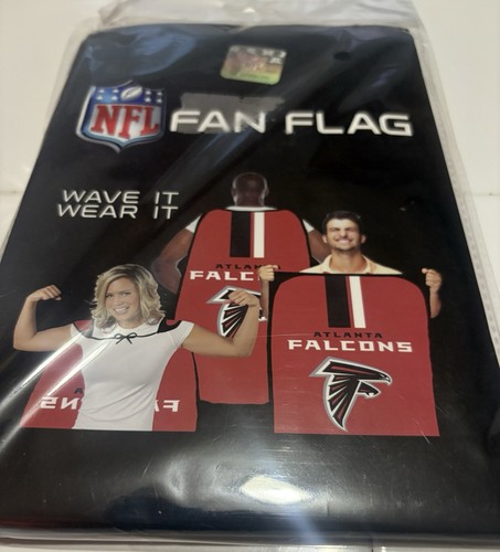 NFL - Falcons Fan Flag - Wearable Cape - NEW 31.5" X 47" Great For ...