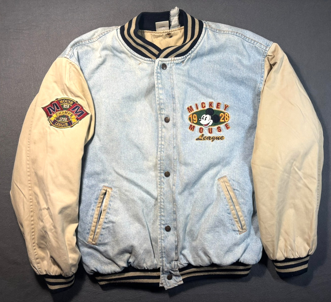 Vintage The Disney Store 1928 Mickey Mouse League Den… - Gem