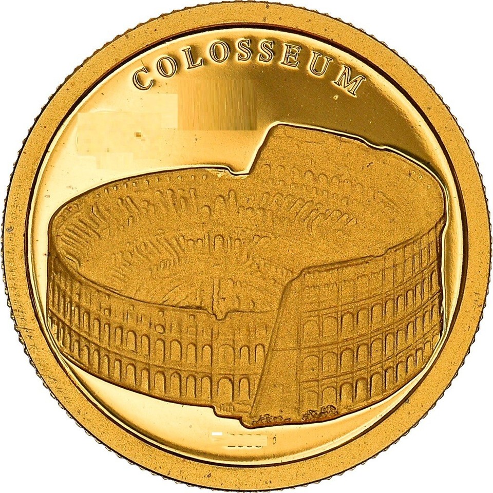 Gladiator Gold Coin Roman Actor Signed Old Colosseum Warrior Killer ...