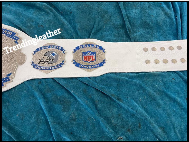 American Dallas cowboy world championships belts adult size 2mm zinc | eBay