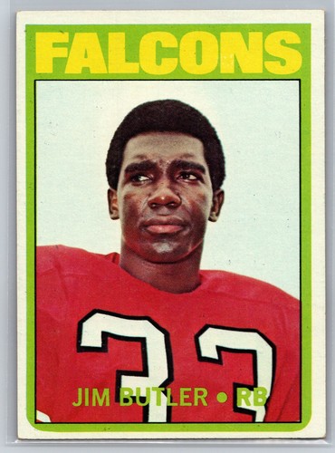 1972 Topps #171 Jim Butler Falcons Edward Waters | eBay