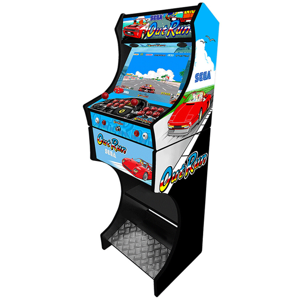 2 Player Arcade Machine - Outrun v1 Themed Arcade Machine -10,000 Games ...