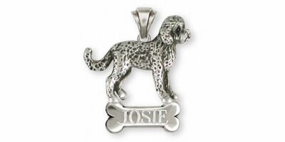 Labradoodle Pendant Jewelry Sterling Silver Handmade Dog Pendant LDD7 ...