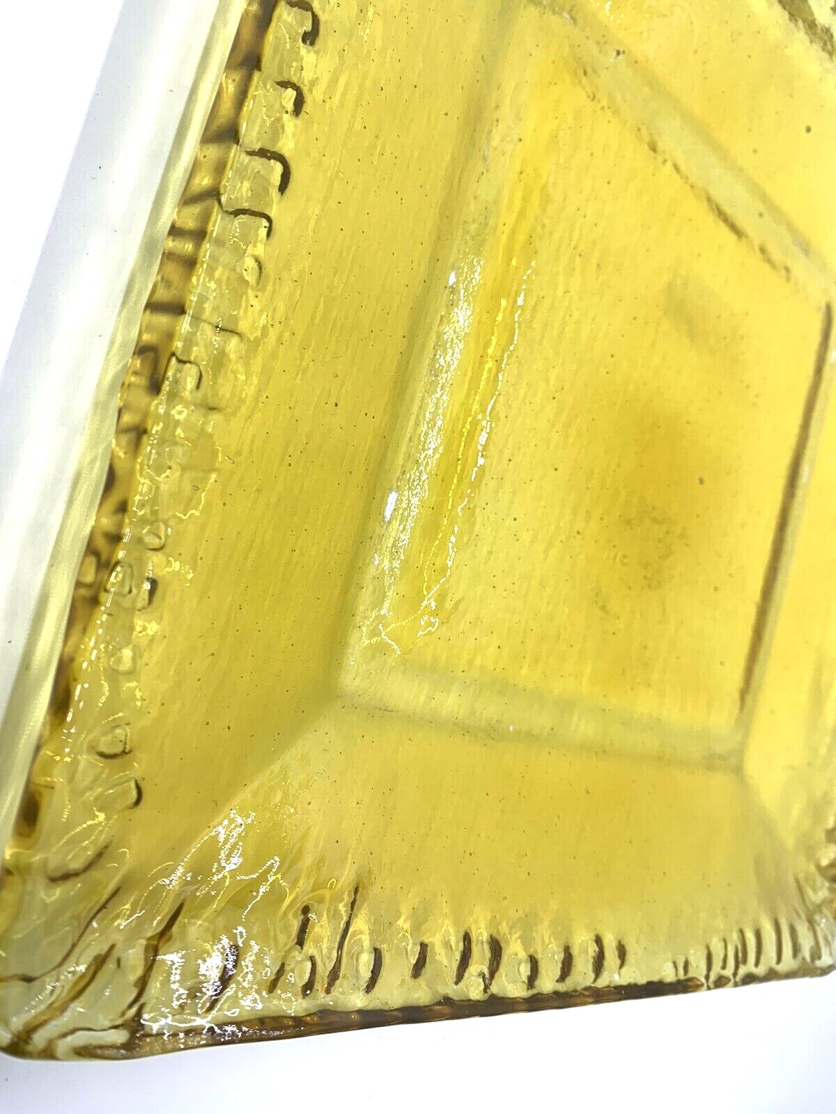 Citrus Yellow Recycled Glass Square Plate 10.5” | eBay