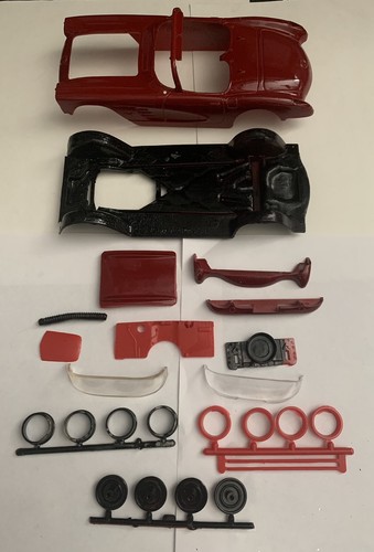 59 Corvette BODY MORE 151 1662 AMT 1:25 Model Car Parts COMBINE PARTS ...