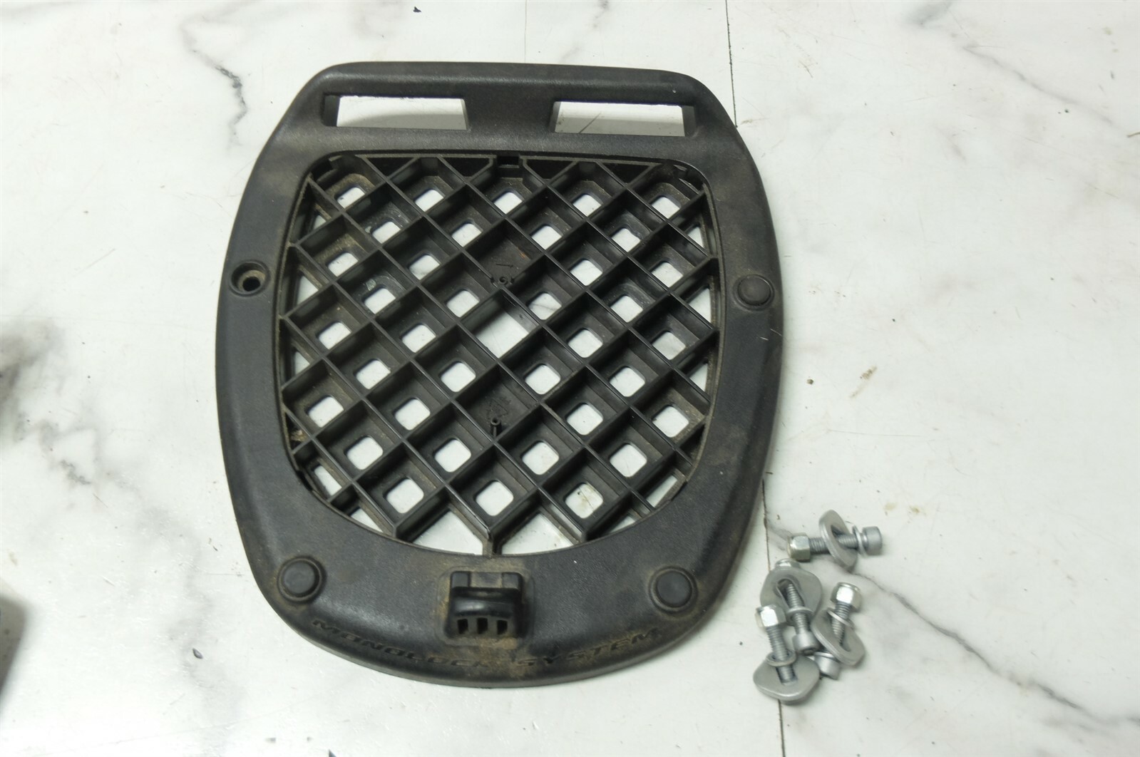 07 Piaggio X9 Evolution 500 IE Scooter aftermarket trunk rear back ...