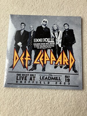 Def Leppard RSD Live At The Leadmill Silver Vinyl Used 2LP | eBay