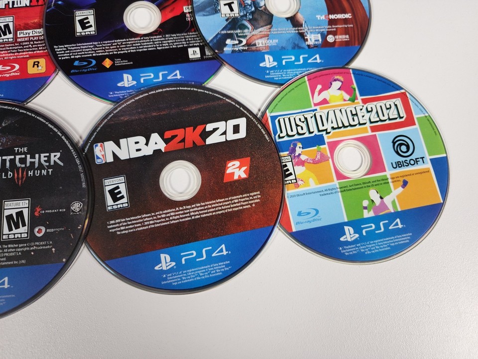 Lot Of 11 PS4 PlayStation 4 Games - Discs Only - *ALL TESTED* -Fast ...