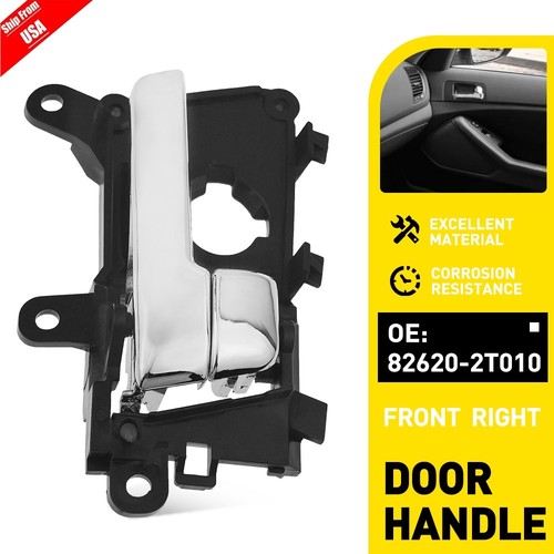 82620-2T010 Inside Door Handle Chrome Front Right for 2011-13 Kia ...