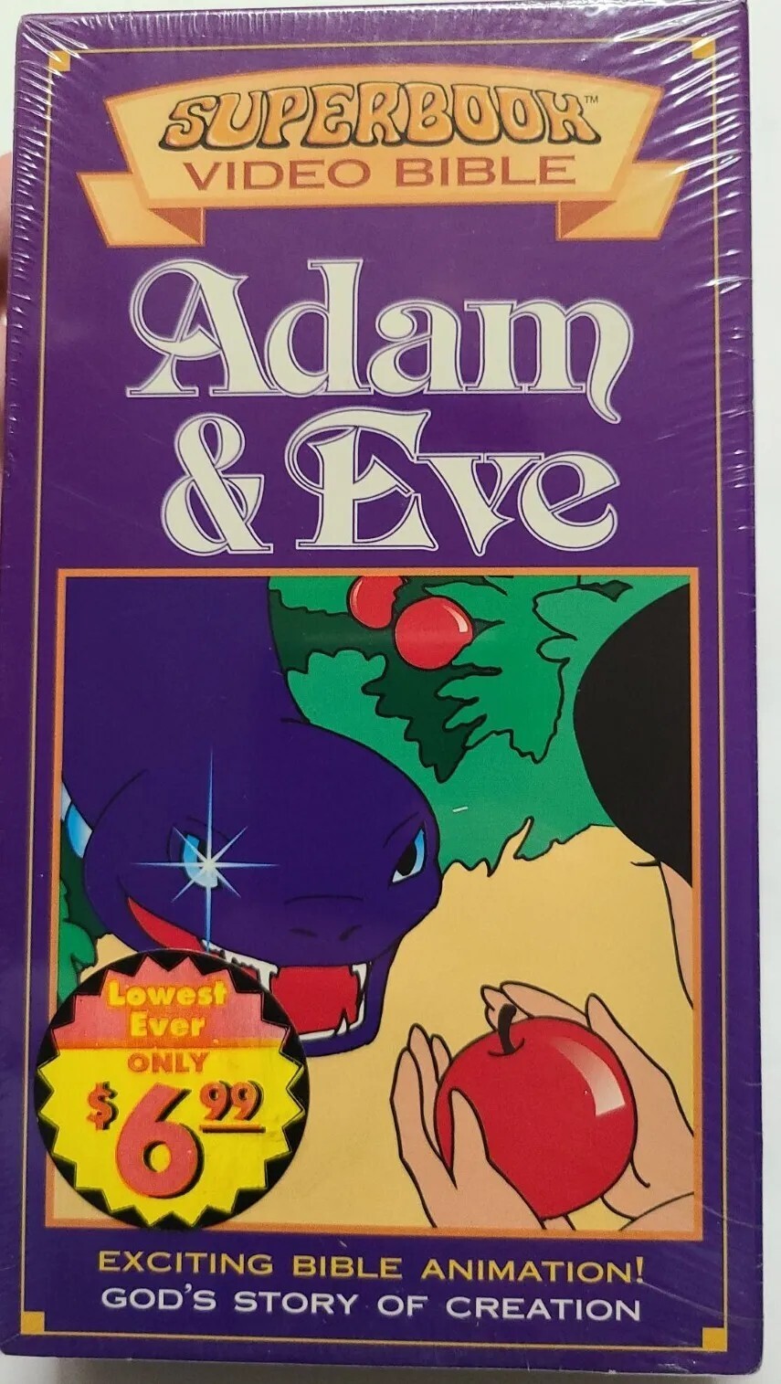 NEW Adam and Eve 1982 children's VHS tape | Grelly USA